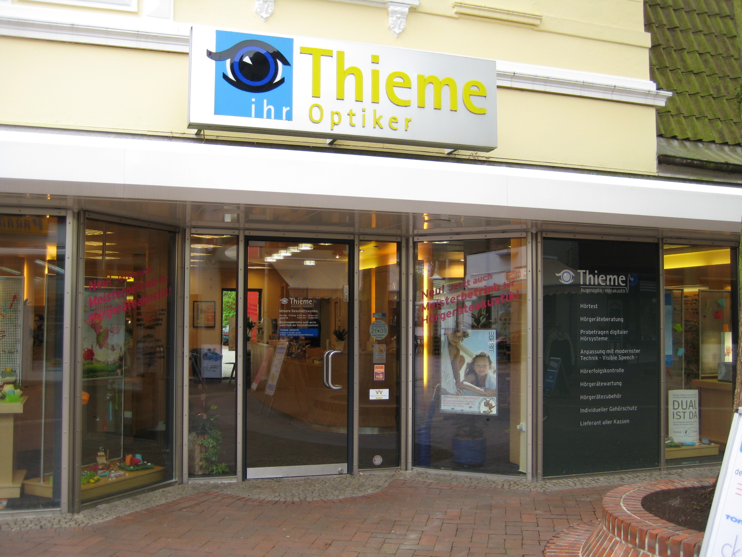 Thieme GmbH - Augenoptik und Hörakustik in 26655 Westerstede - brillen ...